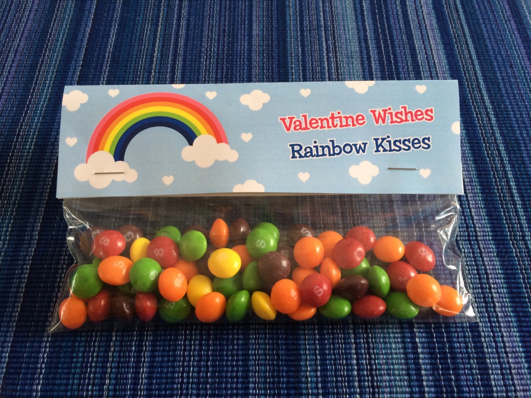 Valentine Wishes Bag Topper - Instant Download - Valentine's Day ...