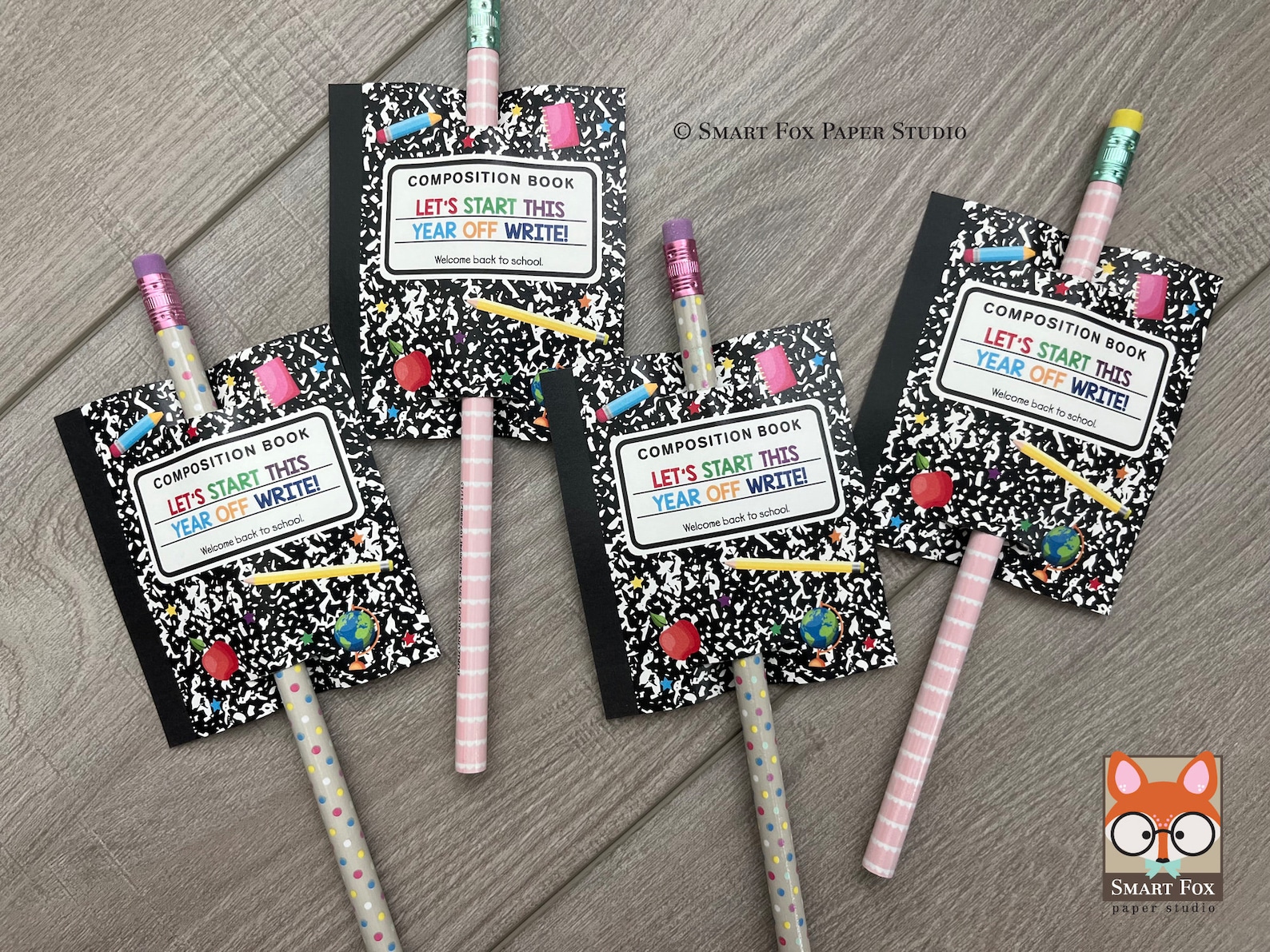 Back to School Pencil Topper Instant Download Back to School Digital ...