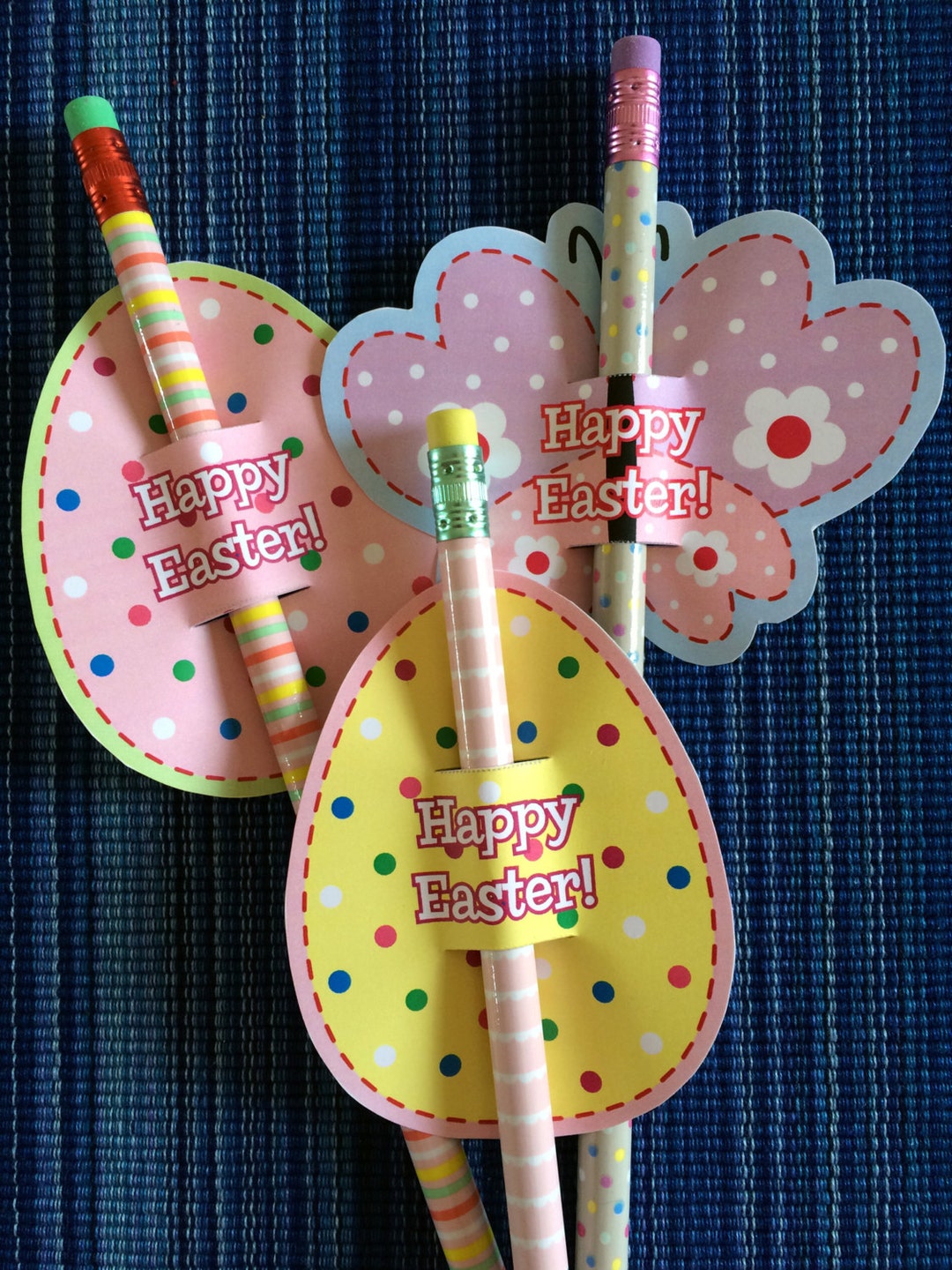 Easter Pencil Toppers - Instant Download - Easter Digital Printable ...