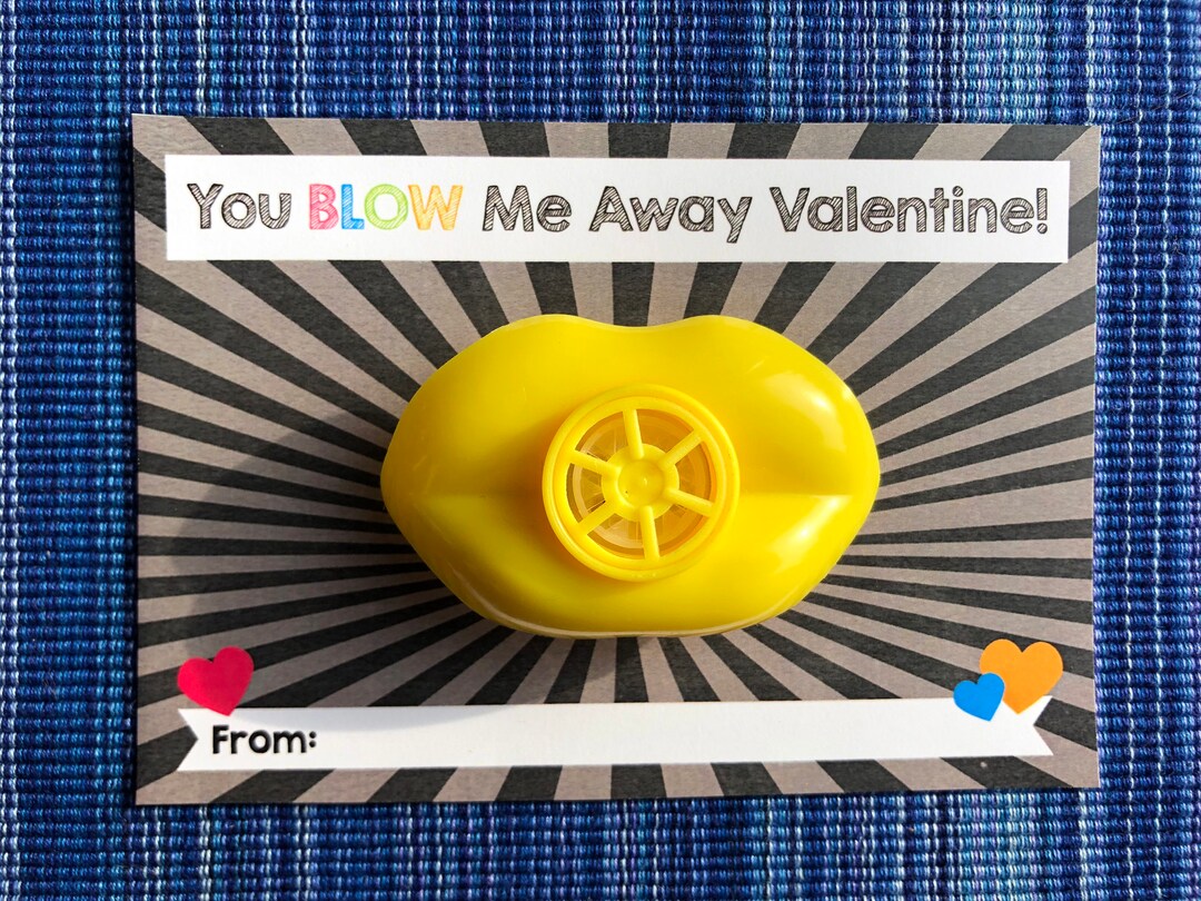 You Blow Me Away Valentine Instant Download Valentine's Day Digital ...