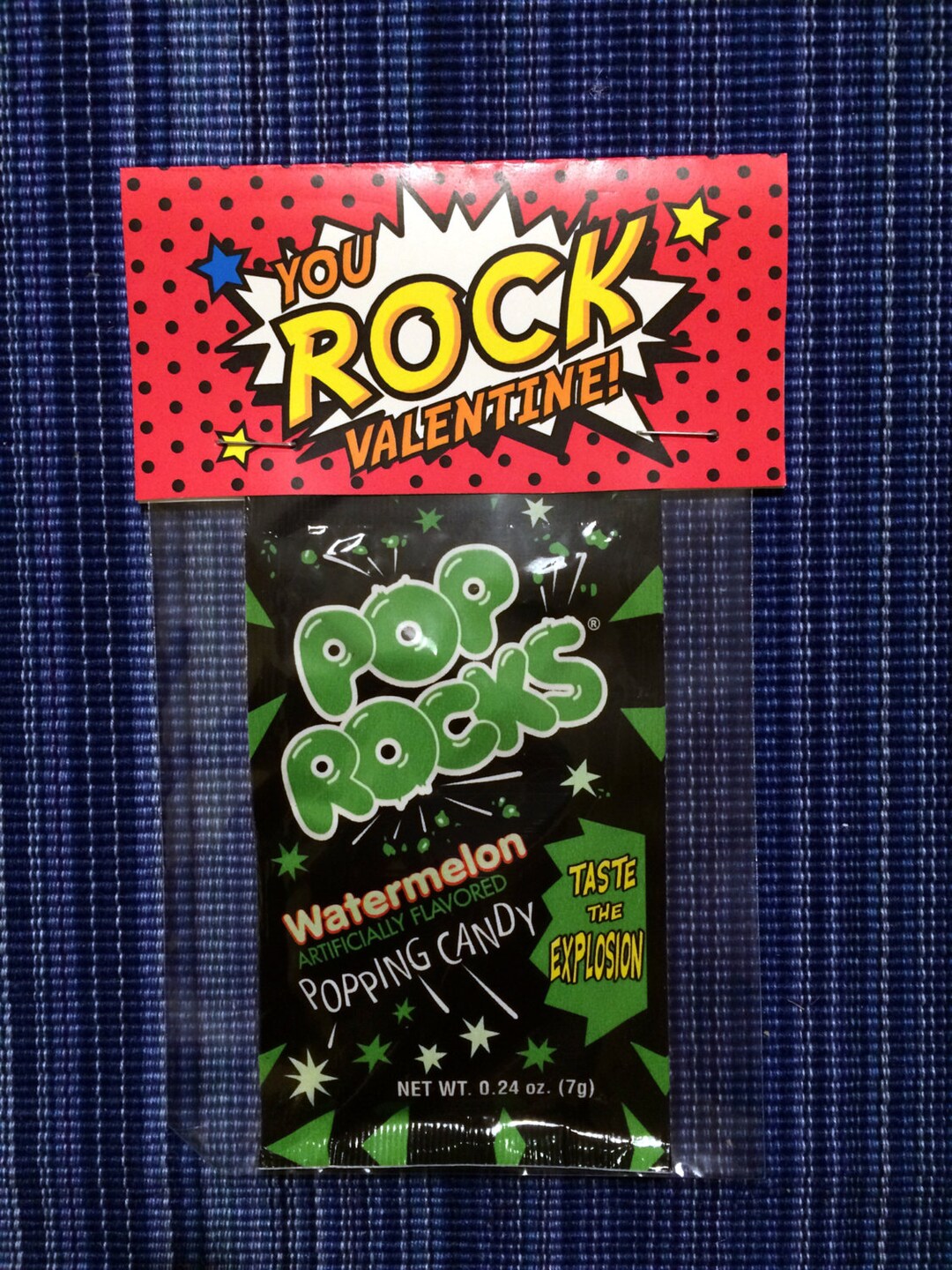 Pop Rocks Bag Topper - Instant Download - Valentine's Day Digital ...