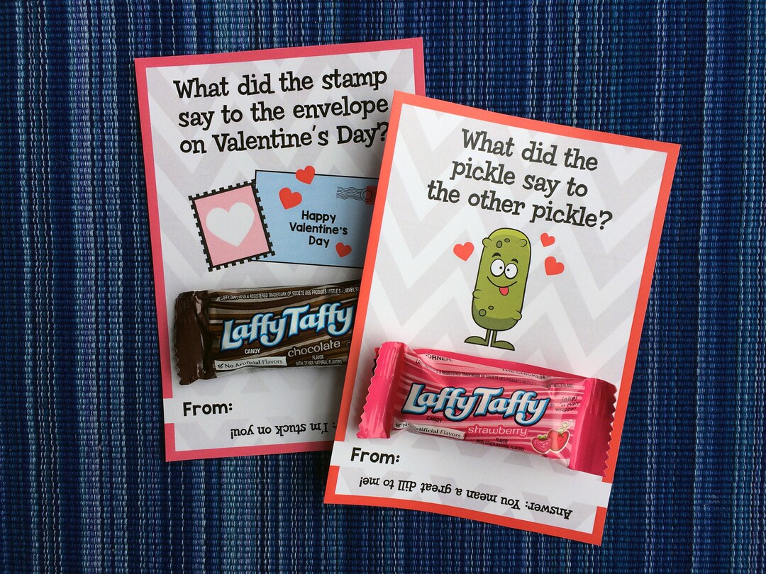 Joke Valentine - Instant Download - Valentine's Day Digital Printable ...