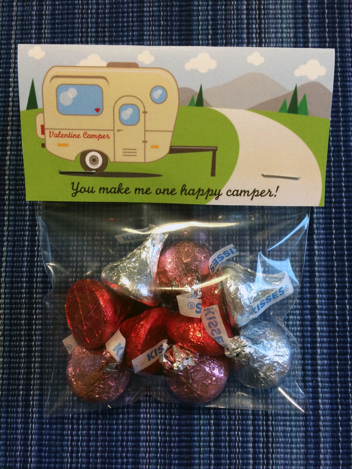 Happy Camper Bag Topper - Instant Download - Valentine's Day Digital ...