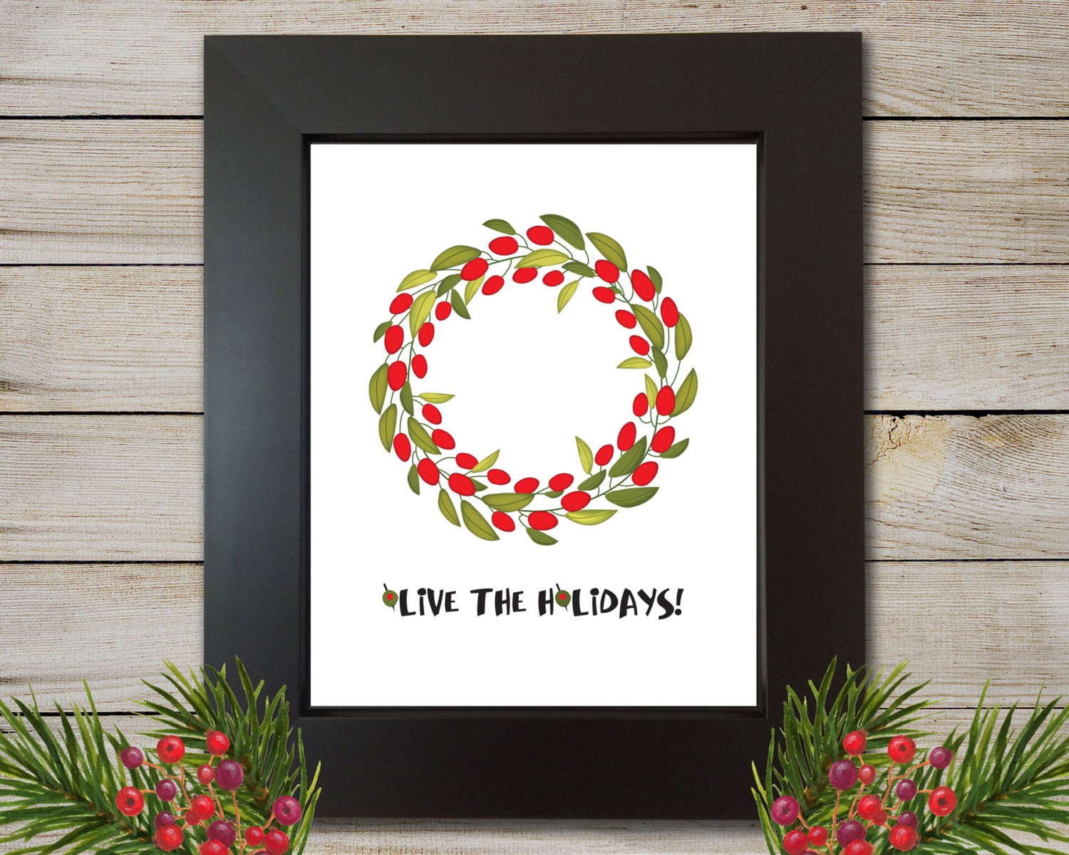 Christmas Printable Instant Download Christmas Print | Etsy