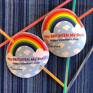 You Brighten My Day Valentine Instant Download Valentine's Day Digital ...