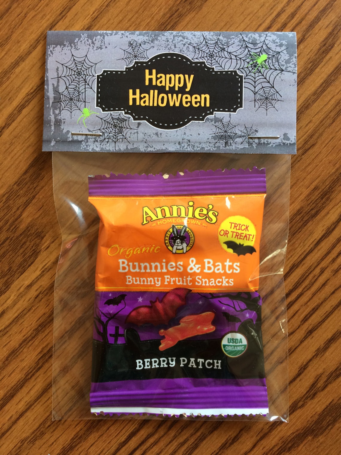 Halloween Bag Topper Digital Download Spider Bag Topper | Etsy