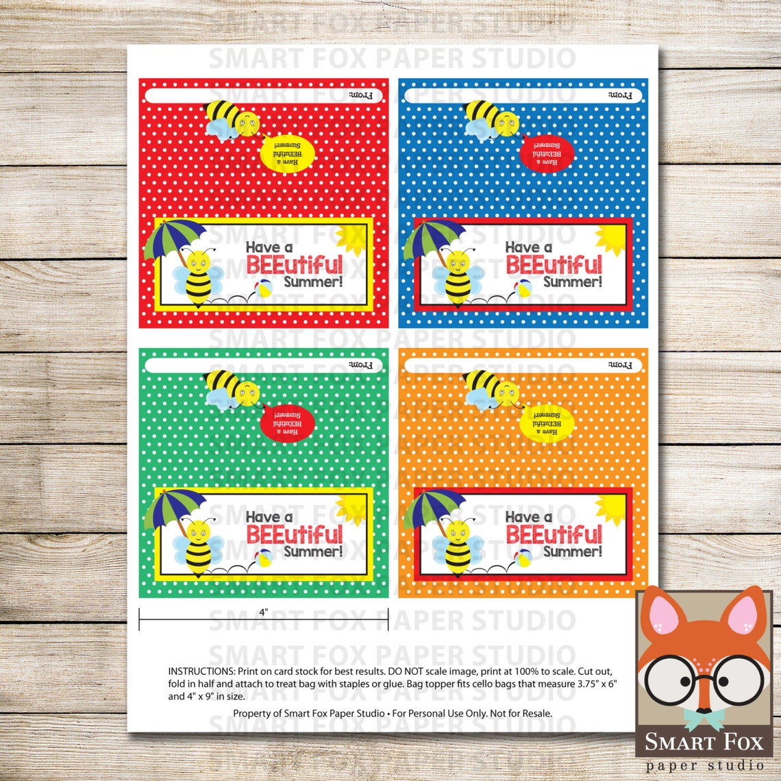 End of School Bag Topper Digital Download School Bag - Etsy