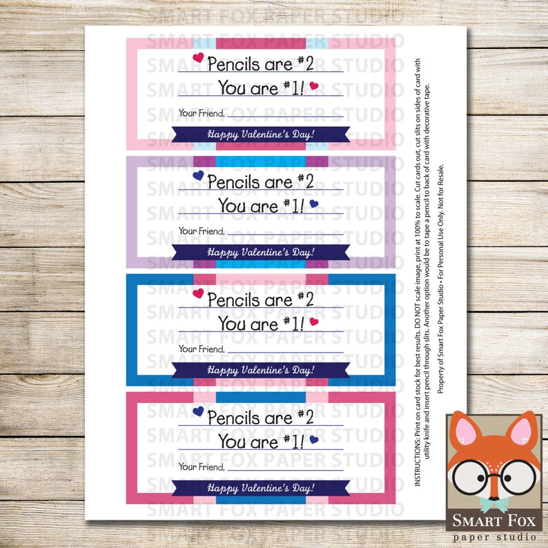Kids Valentine - Instant Download - Valentine's Day Digital Printable ...