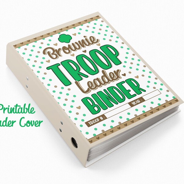 Girl Scout Brownie Leader Binder - Etsy