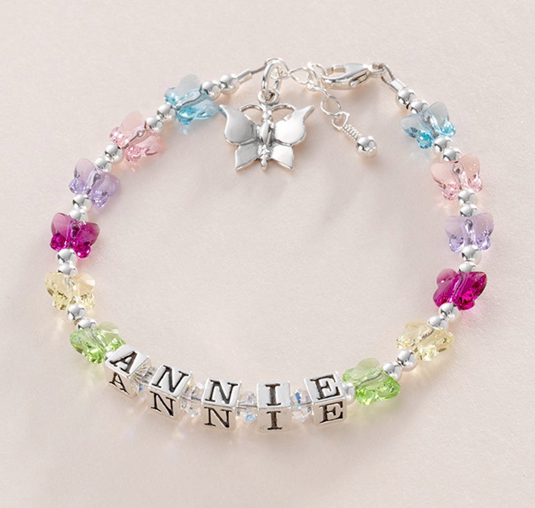 Luxury Range Bracelet butterfly Rainbow - Etsy