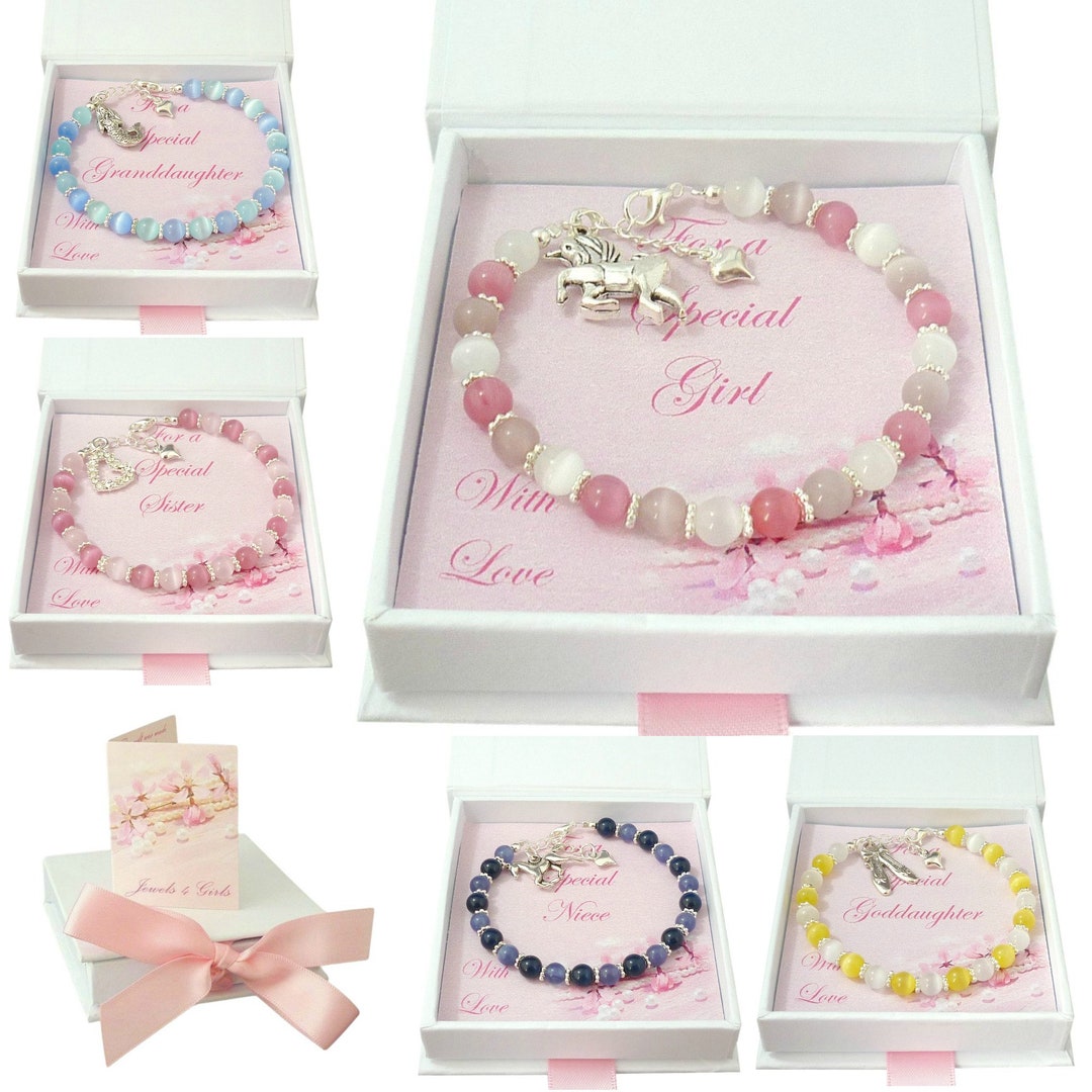Girls Bracelets, Lovely Gifts for Girls, Granddaughter, Niece, Daughter ...