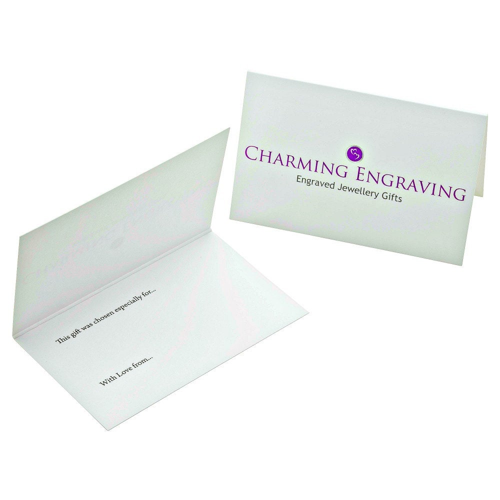 Cross Necklace in Gift Box Personalised Engraving on the | Etsy