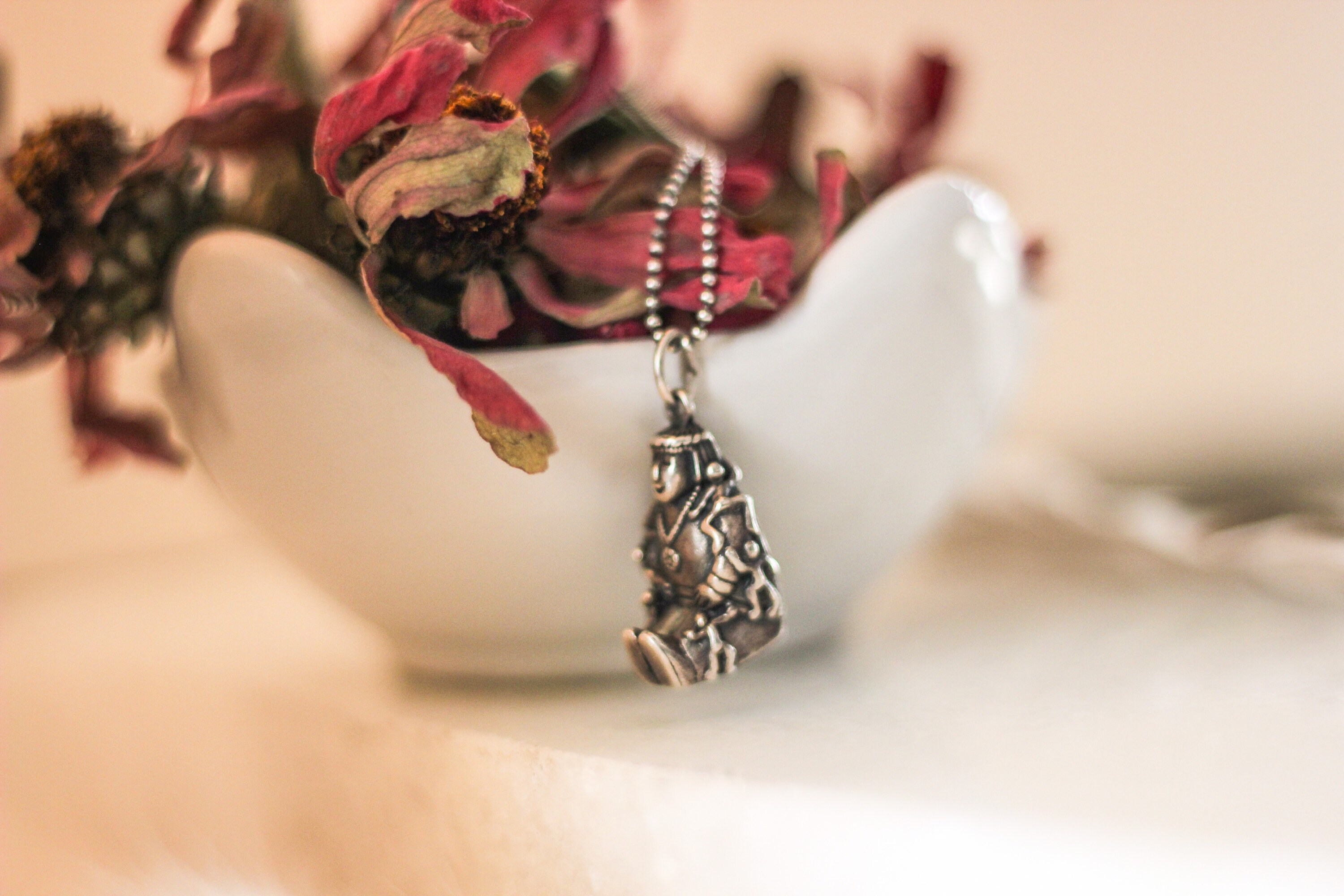 Beautiful Vintage Native American Sterling Silver Navajo 3D Storyteller ...