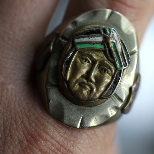 Mexican Biker Ring - Etsy