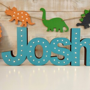 6" Light up Letter, Light up Name, Light up Name Sign, Marquee Sign ...