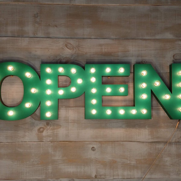 Battery Open Sign - Etsy