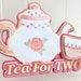 Tea for Two Cake Topper Tea Party Birthday Decorations Tea Time - Etsy