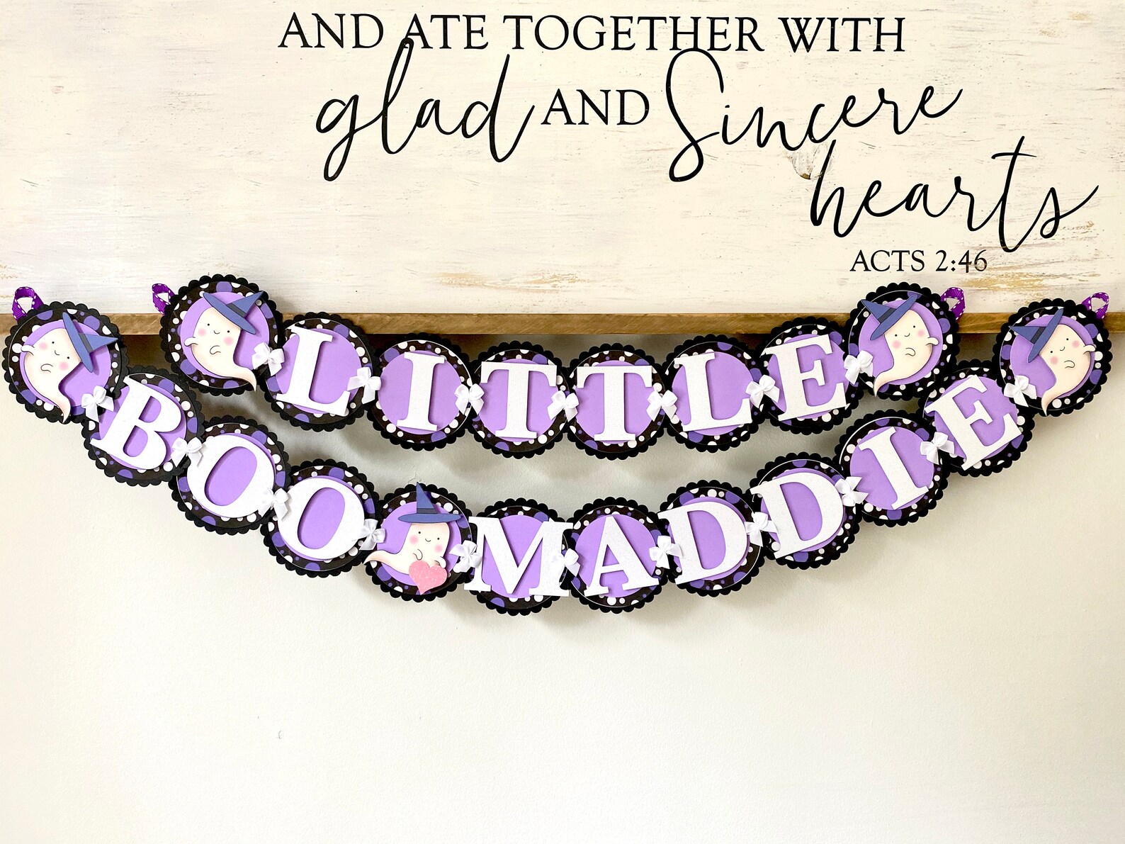 Little Boo Banner Baby Brewing October Baby Shower - Etsy