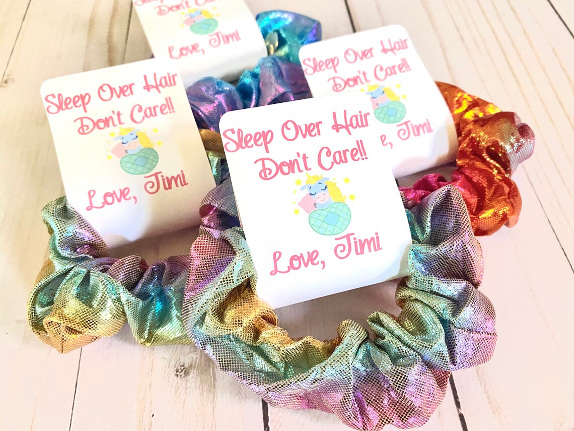 Sleep Over Party Favors Hair Tie Party Favors VSCO Party - Etsy