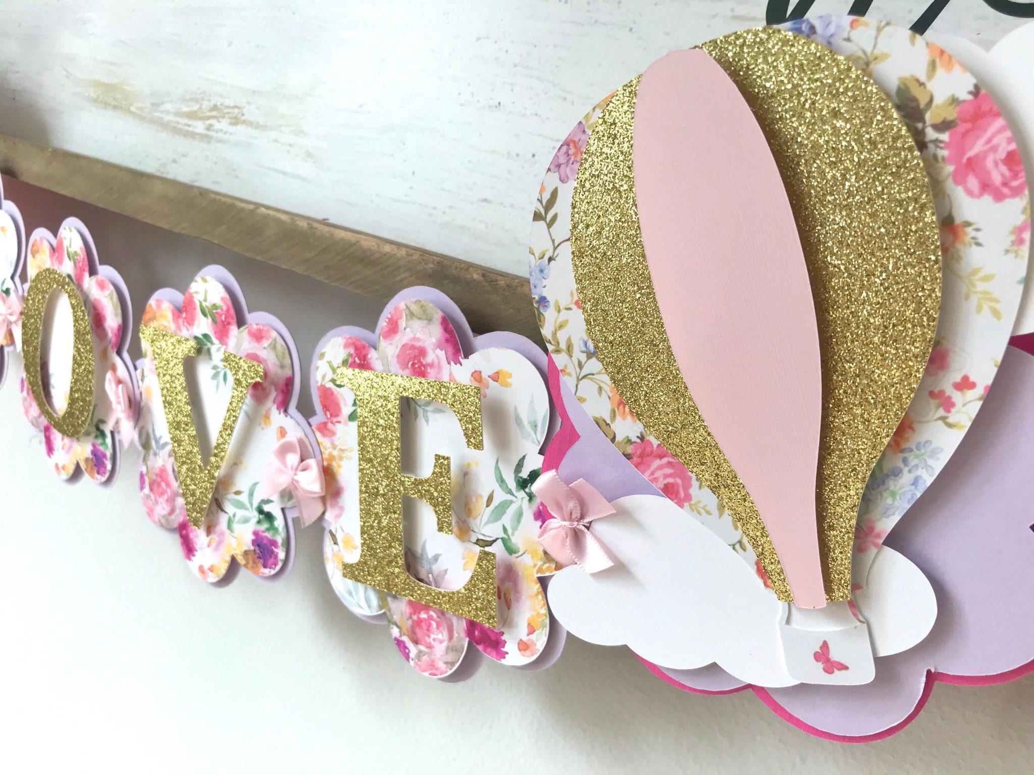 Hot Air Balloon Birthday Decorations Hot Air Balloon | Etsy