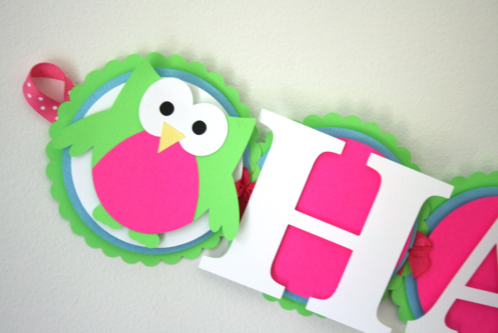 Owl Birthday Banner | Etsy