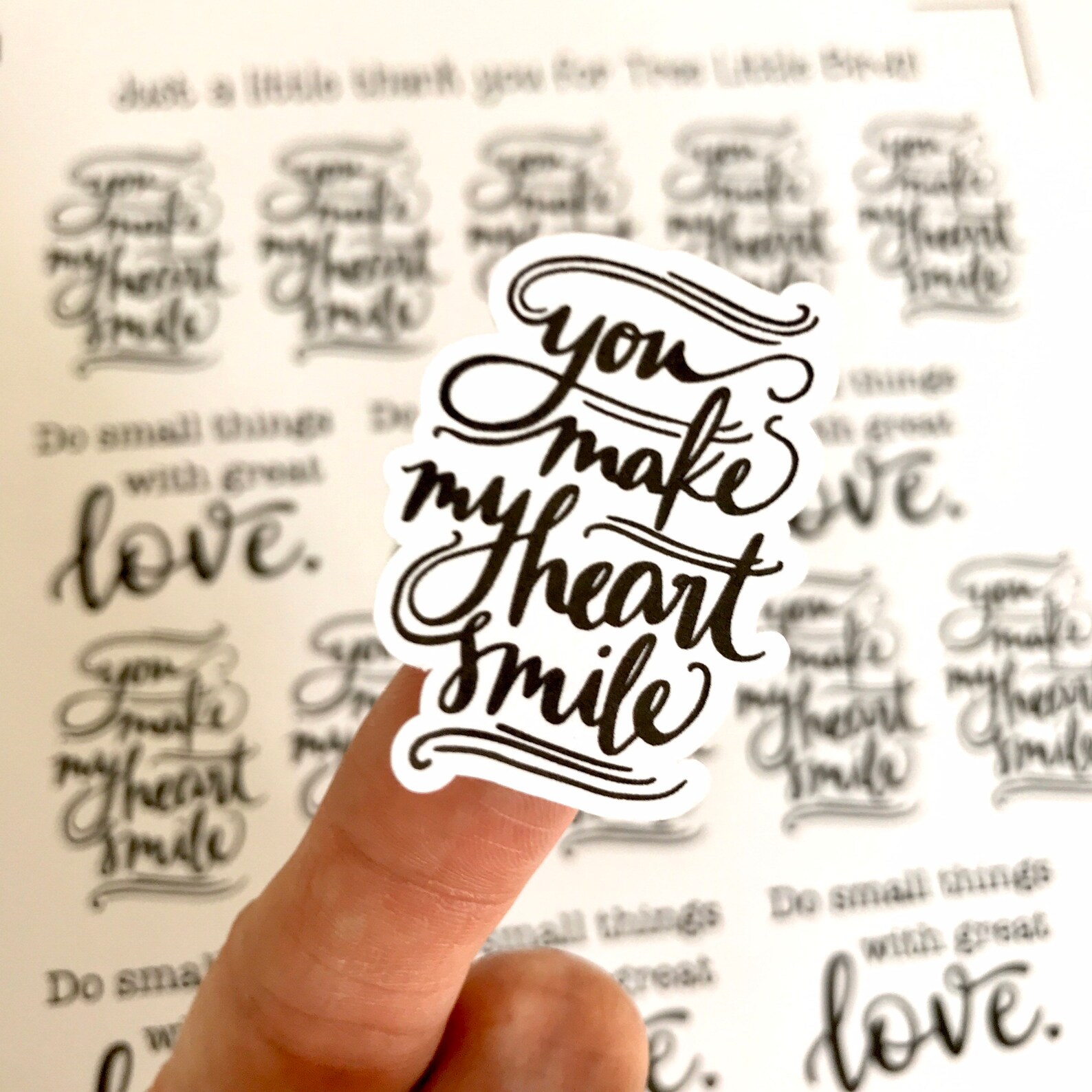 Love Stickers Scrapbook Stickers Custom Stickers - Etsy