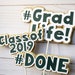 Graduation Photo Props Photo Booth Props Class of 2020 - Etsy