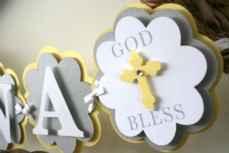Christening Dedication Decorations | Etsy