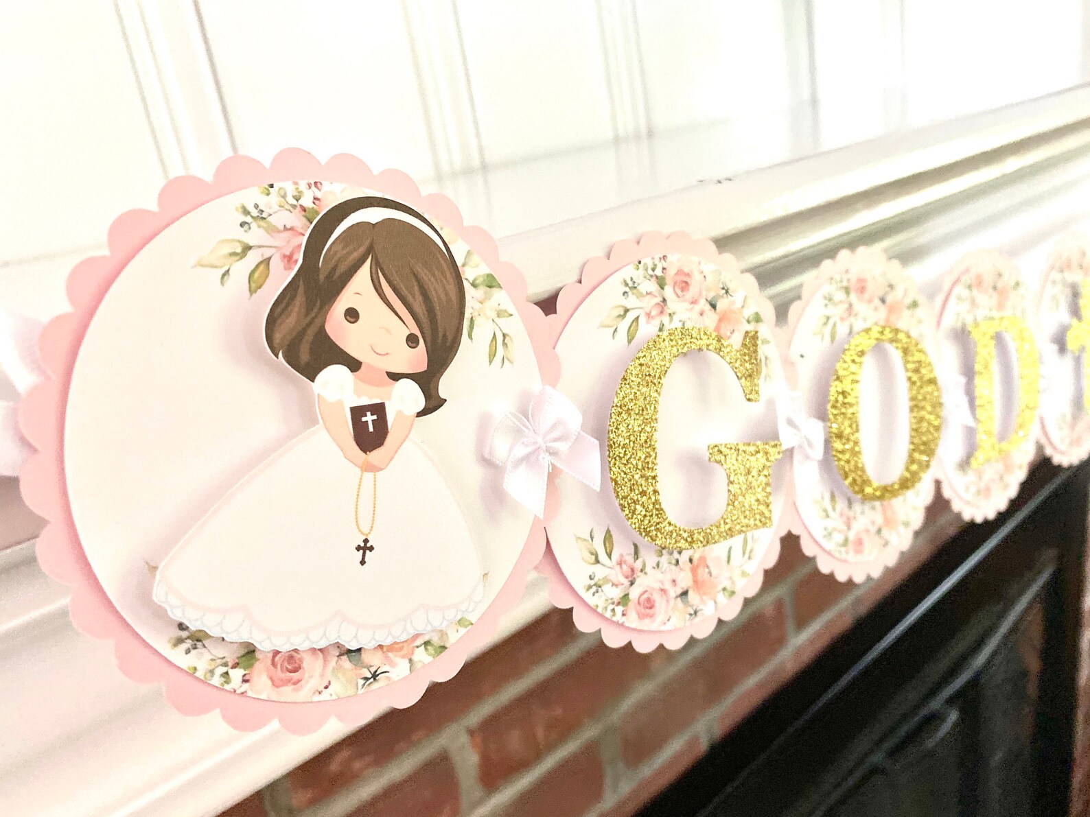 Communion Decorations Little Girl's Communion Banner - Etsy