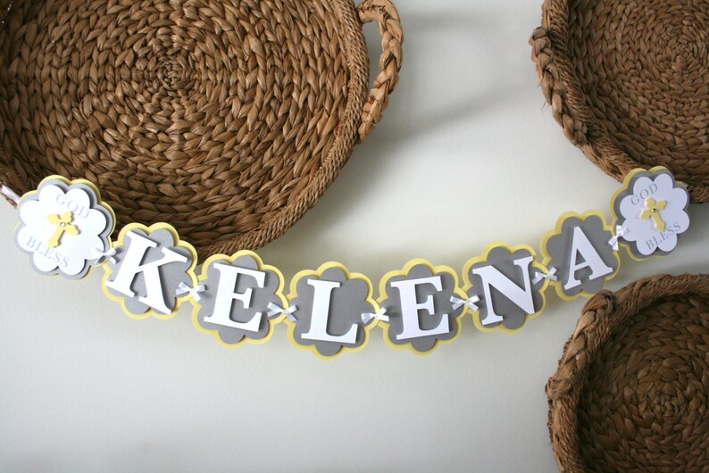 Christening Dedication Decorations | Etsy