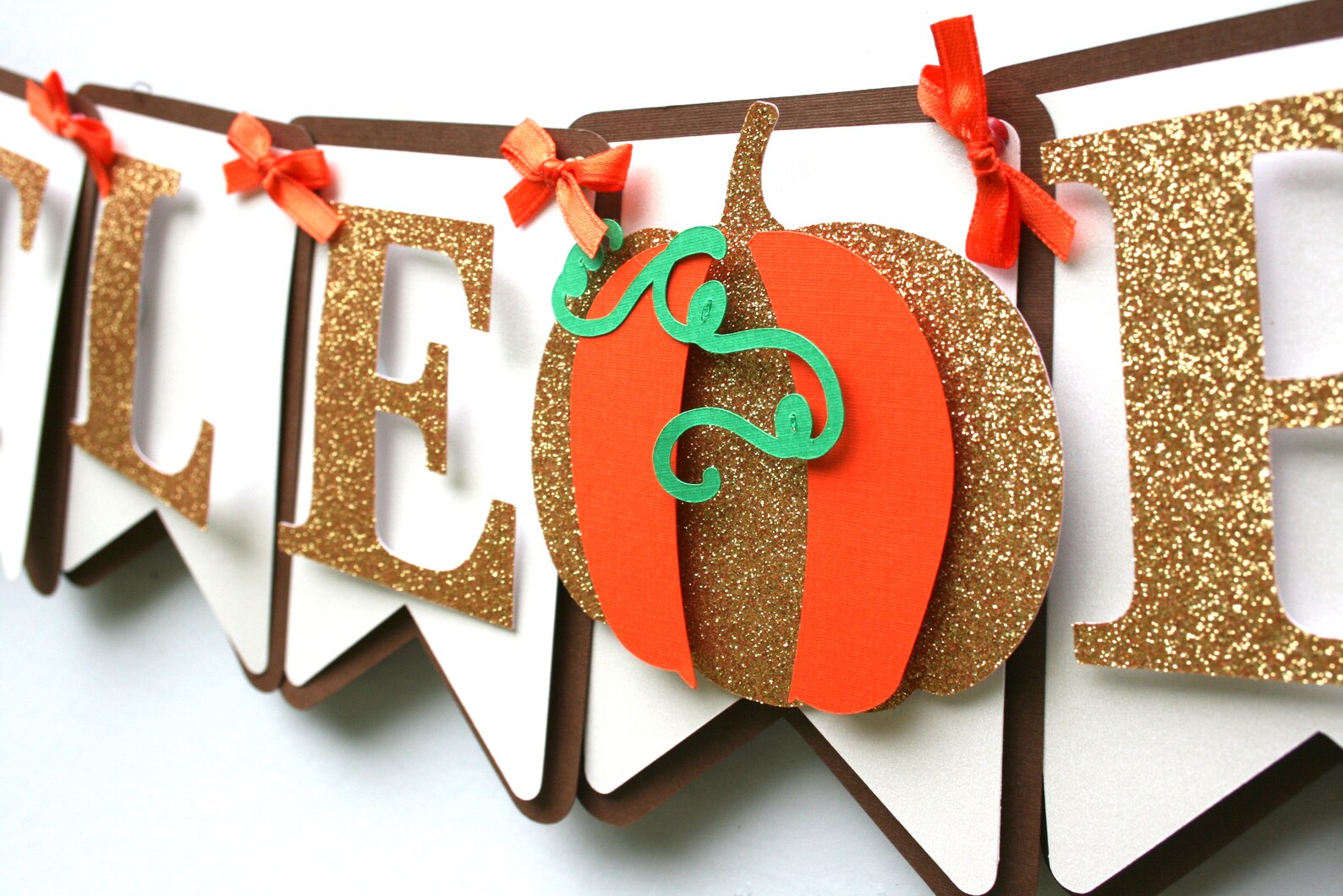 Little Pumpkin Banner Fall Themed Banner Pumpkin Banner | Etsy