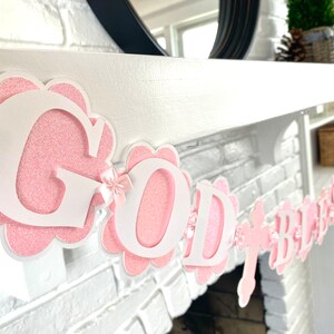 God Bless Banner, BAPTISM Sign, First Holy Communion Signs, Baptism ...