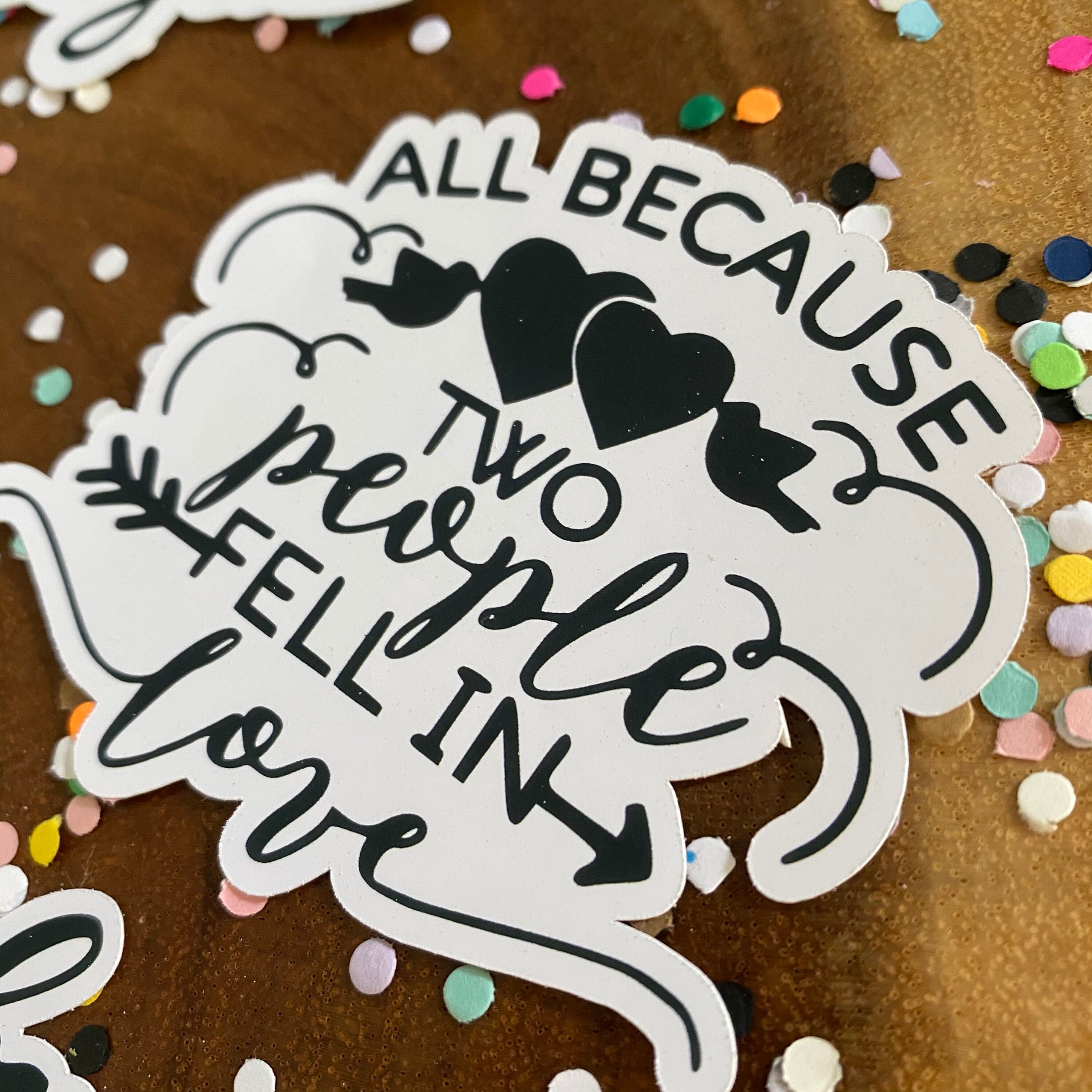 Love Stickers Scrapbook Stickers Custom Stickers Wedding | Etsy