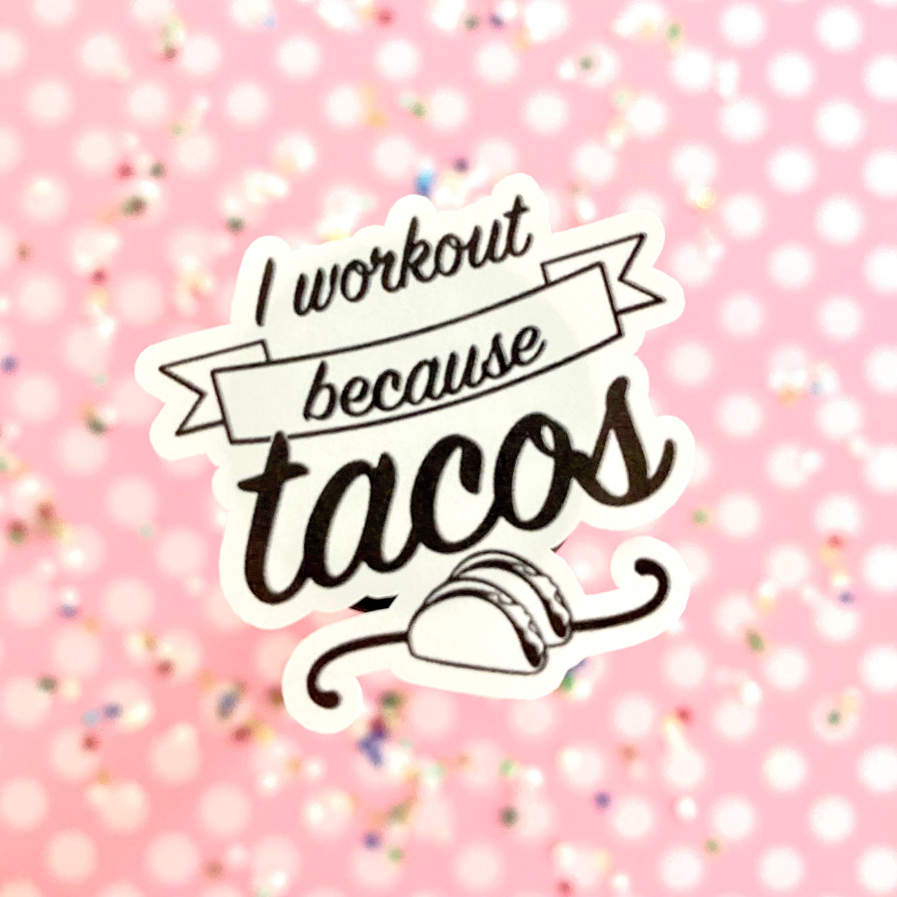 Workout Stickers Gym Stickers Scrapbook Stickers Custom | Etsy