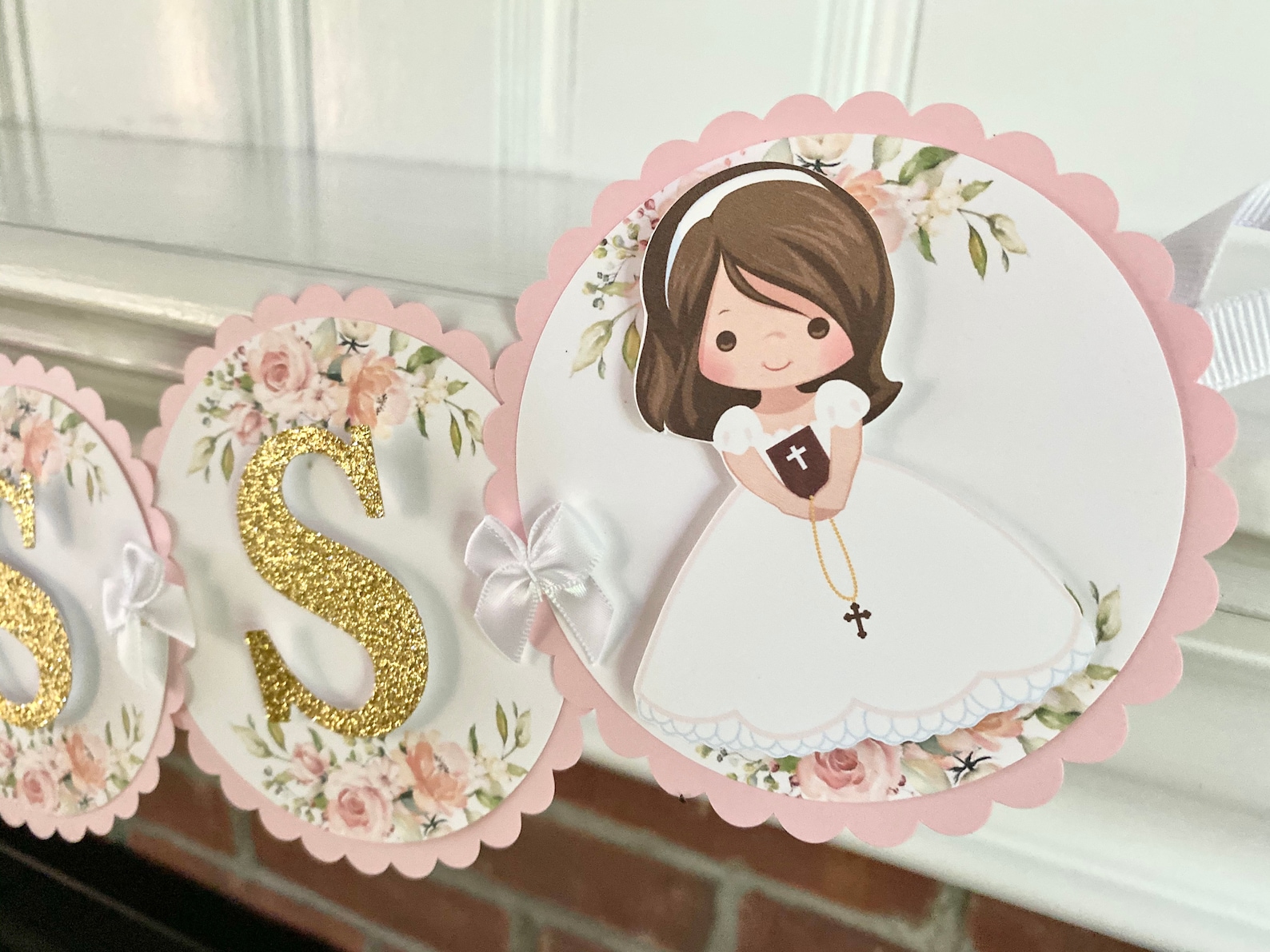 Communion Decorations Little Girl's Communion Banner - Etsy