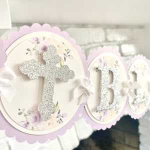 Communion Decorations - Little Girl's Communion Banner - First Holy ...