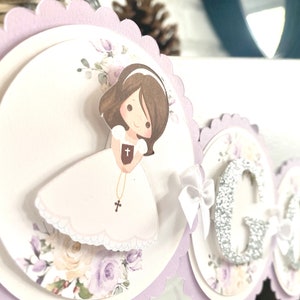 Communion Decorations - Little Girl's Communion Banner - First Holy ...
