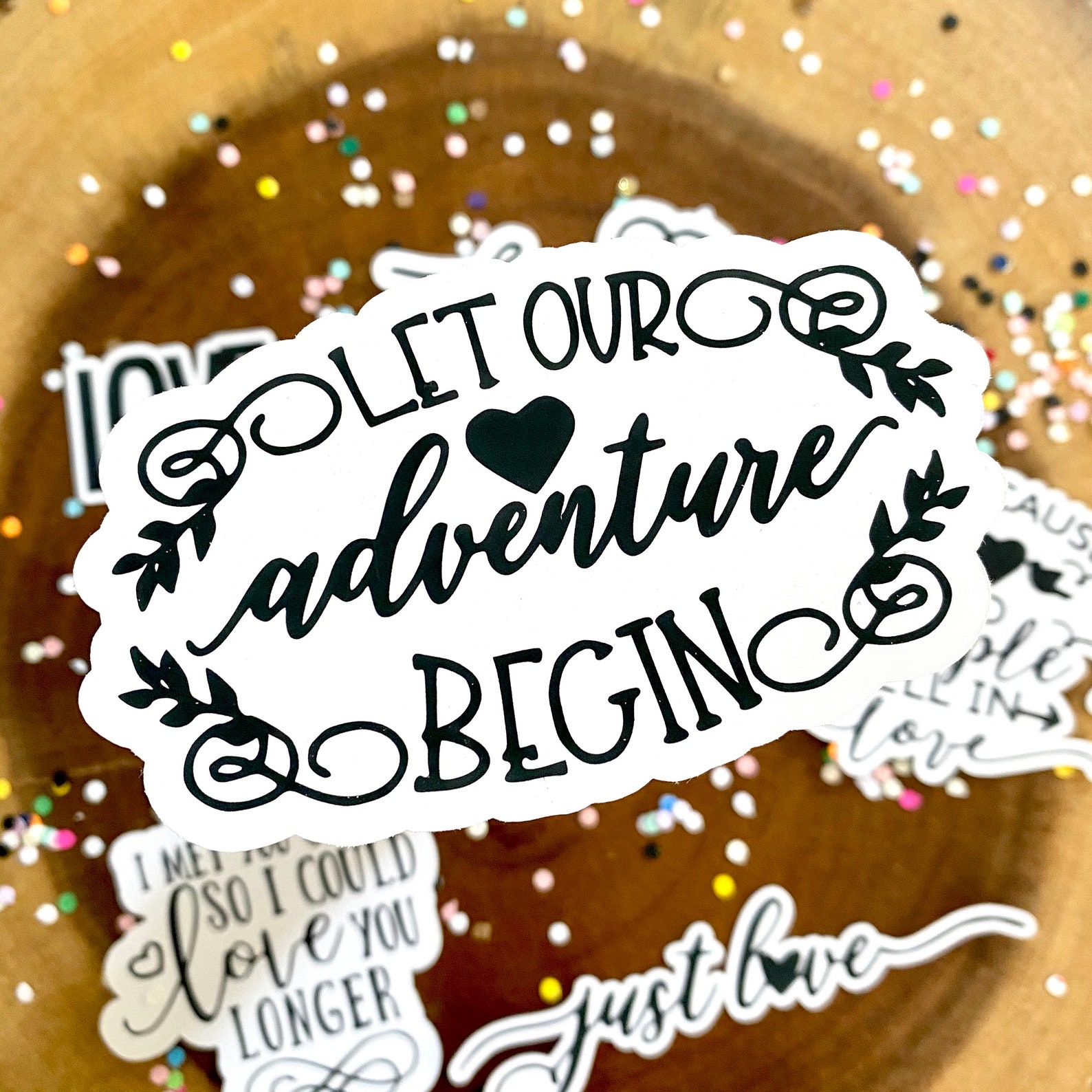 Love Stickers Scrapbook Stickers Custom Stickers Wedding - Etsy