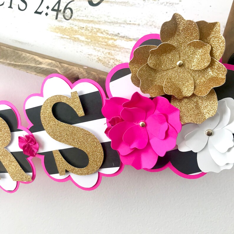 Miss to Mrs Bridal Banner Kate Spade Bridal Banner. Future | Etsy