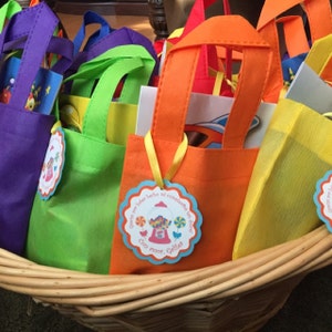 Candy Land Theme Party Thank You Gift Tags Goodie Bag Tags Candy Gum ...
