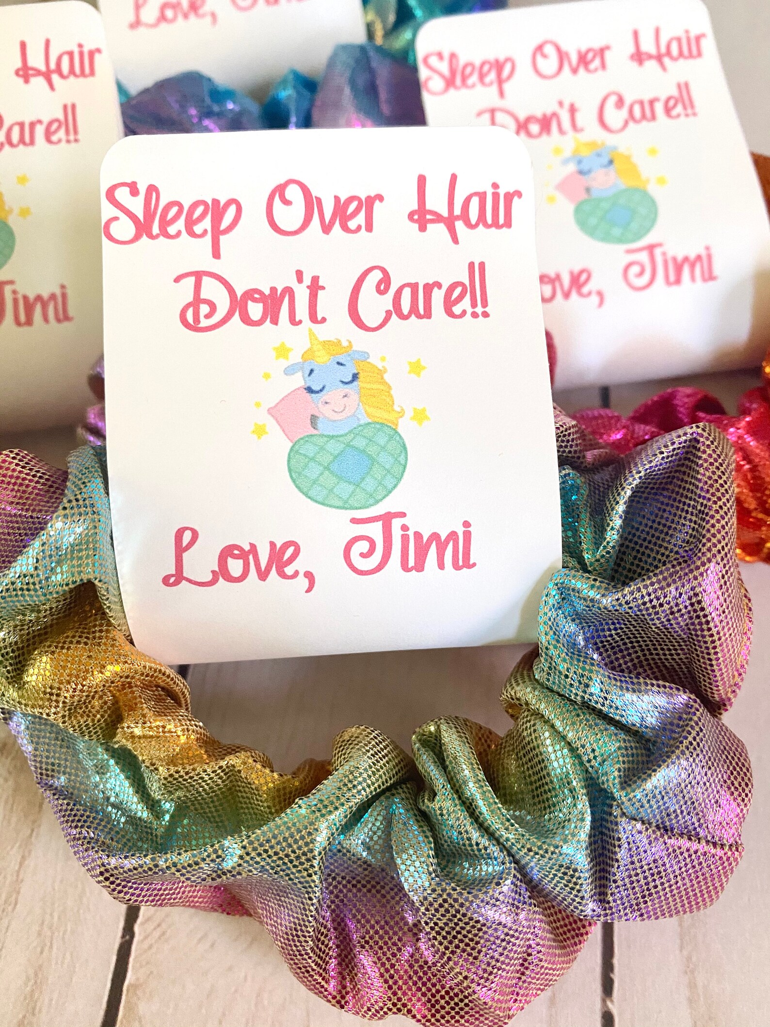 Sleep Over Party Favors Hair Tie Party Favors VSCO Party | Etsy