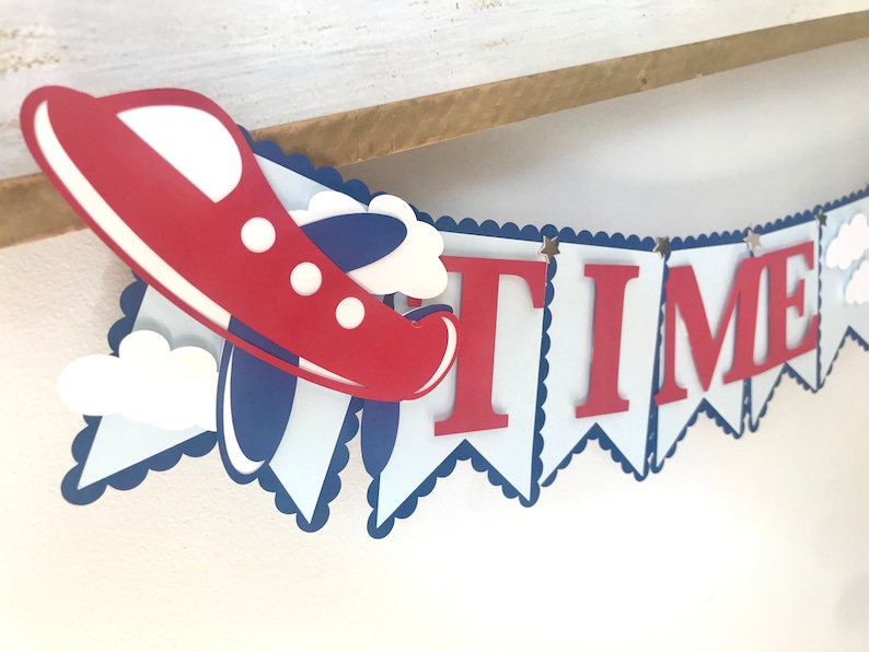 Time Flies Banner Time Flies 1st Birthday Decorations Time - Etsy