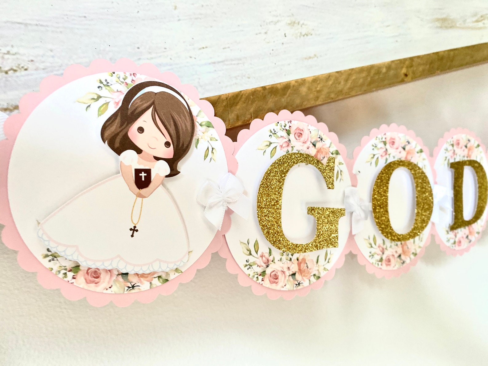 Communion Decorations Little Girl's Communion Banner - Etsy
