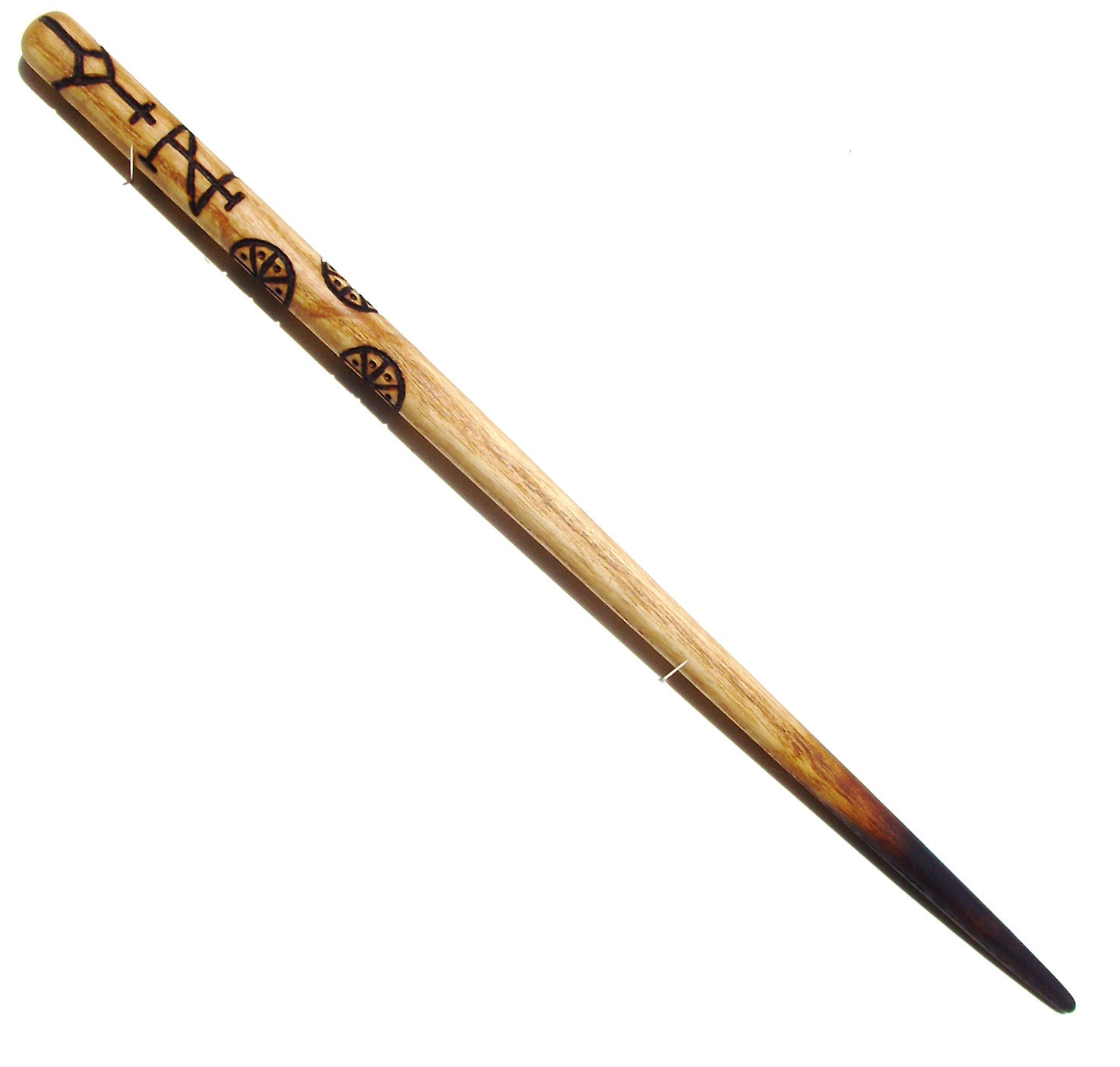 Ash Wand Fully Hand-carved Ash Wood Real Wood Wand / Magic - Etsy Norway