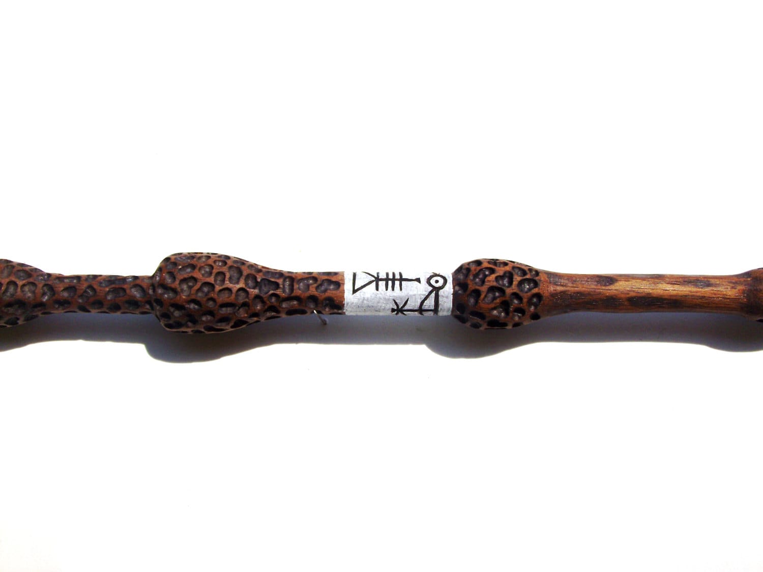Elder Wand, Fully Hand-carved Real Black Walnut Wood, Real Wood Wand ...