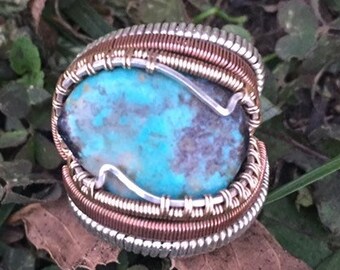 Turquoise Wire Wrap - Etsy