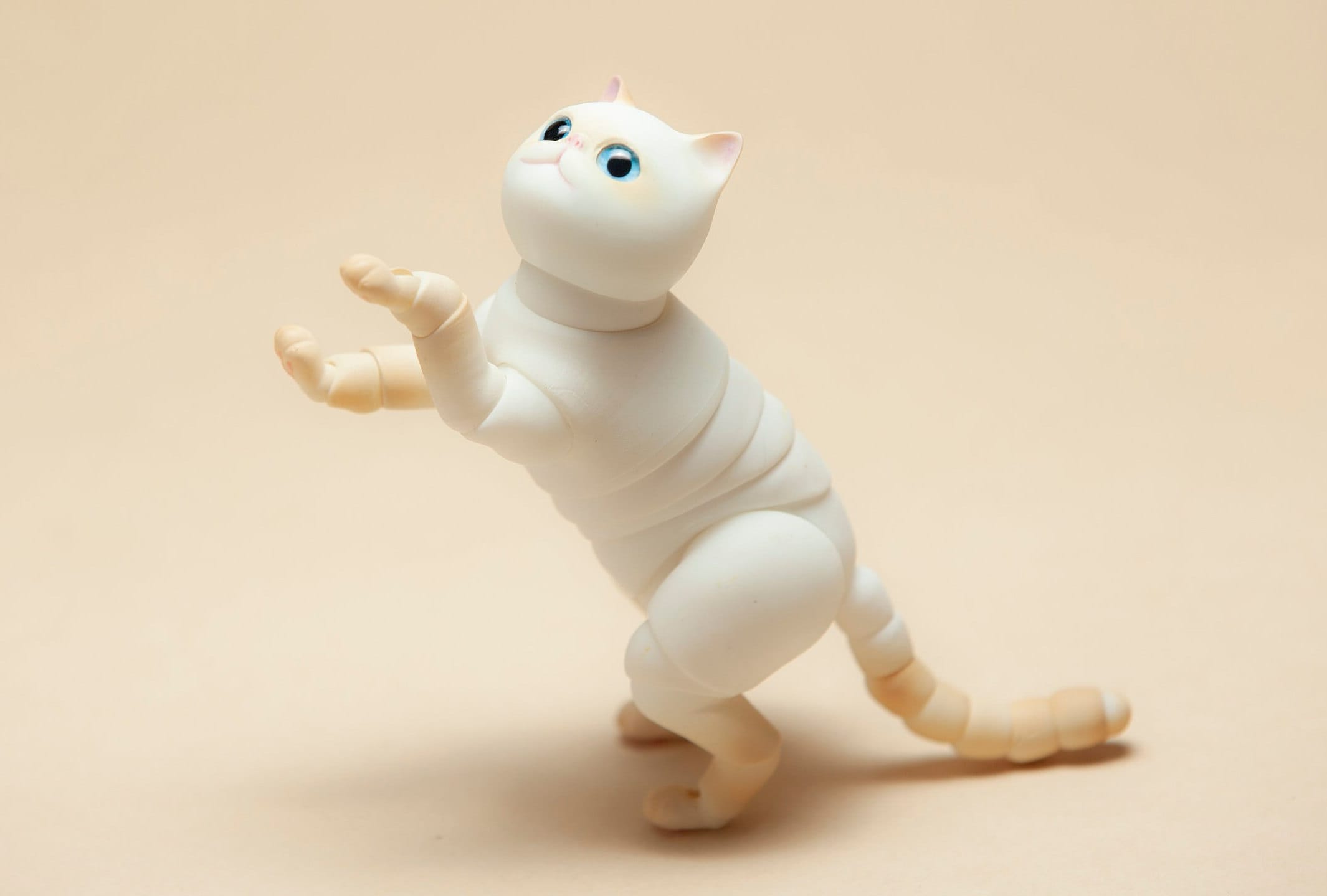 BJD Cat Ultra HD 3D Printing - Pet for Dolls - Art Doll - Tiny BJD - 1/ ...