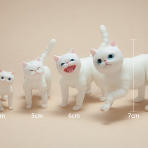BJD Cat Ultra HD 3D Printing - Pet for Dolls - Art Doll - Tiny BJD - 1/ ...