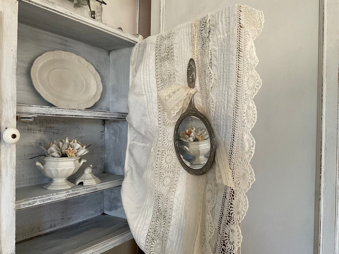 Vintage Vanity Mirror Silver Plated Hand Mirror, Round Decorative ...