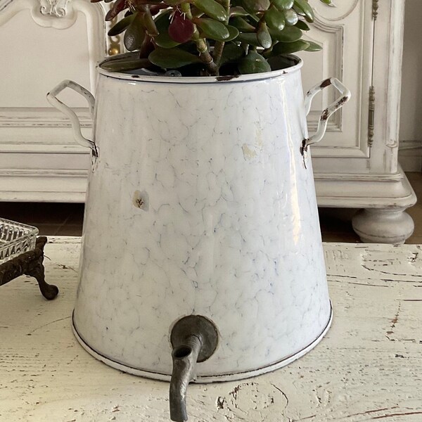 Enamel Bucket - Etsy